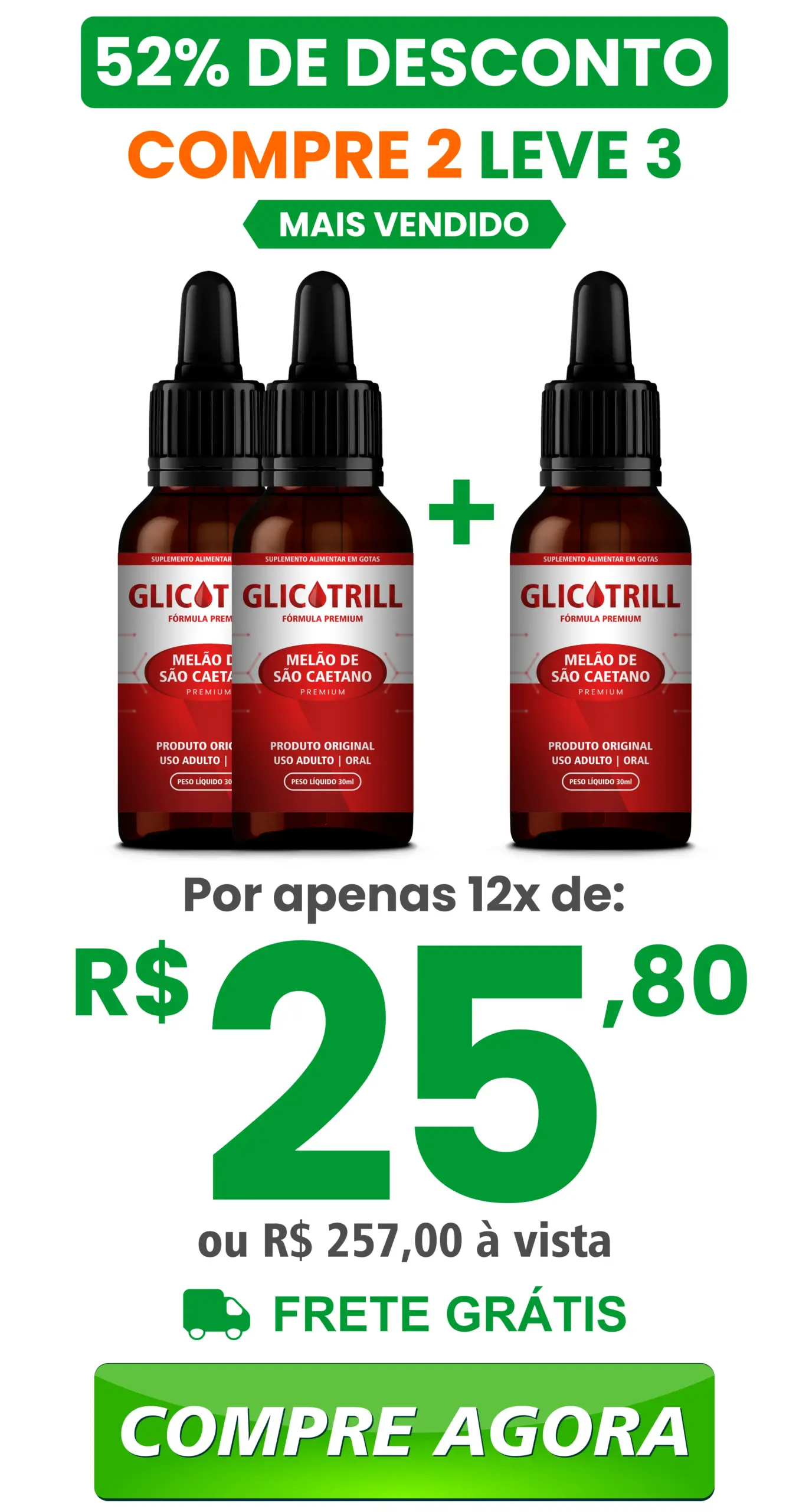 Glicotril Gotas PV – Melão de São Caetano – Ciência em foco
